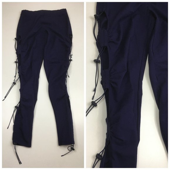 puma by Rihanna Fenty | Pants & Jumpsuits | Puma Rihanna Fenty Blue Cut ...